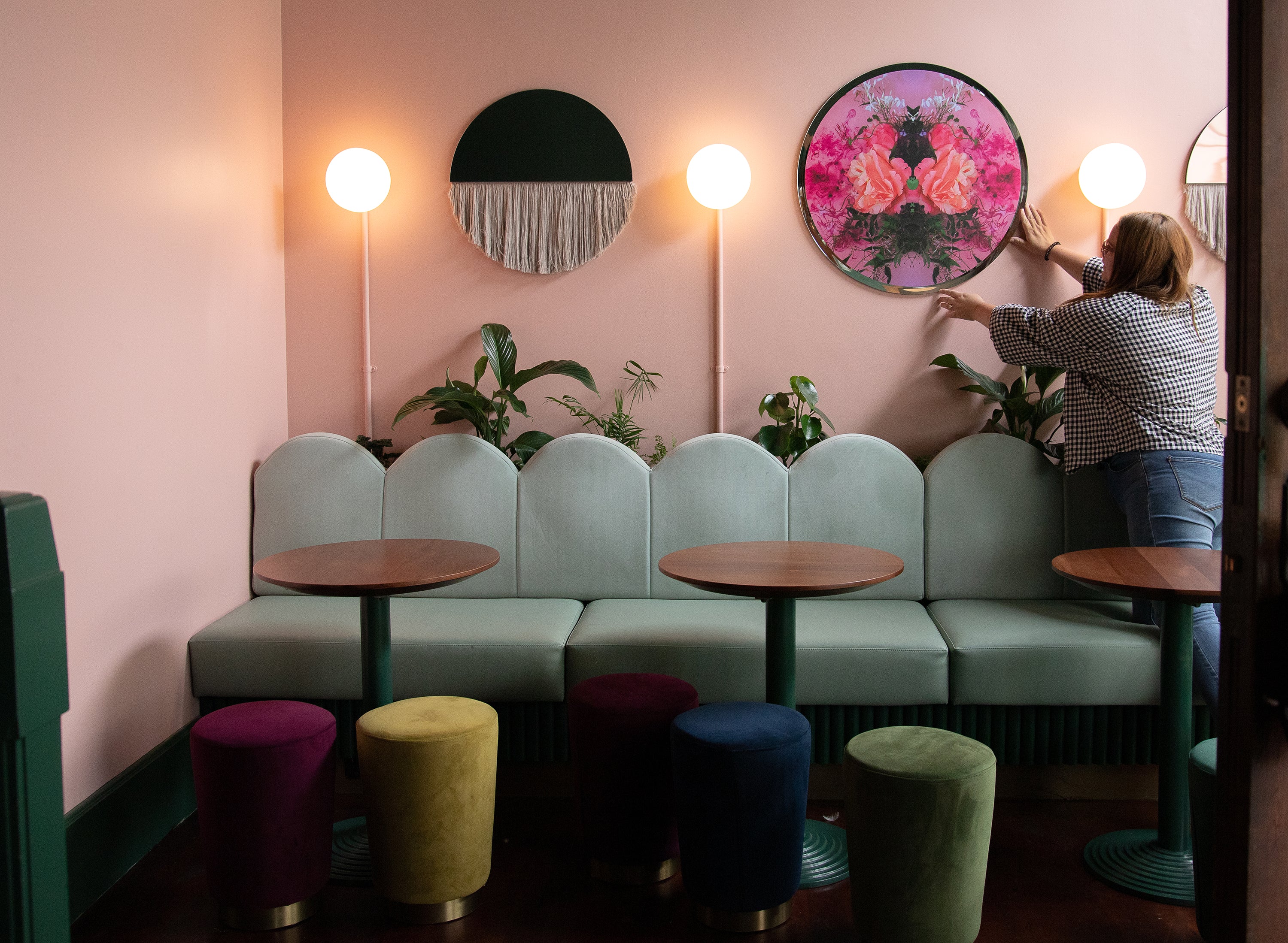 Citrus and Floral Boho for gin gin New Regent Street – Stacey Weaver Studio